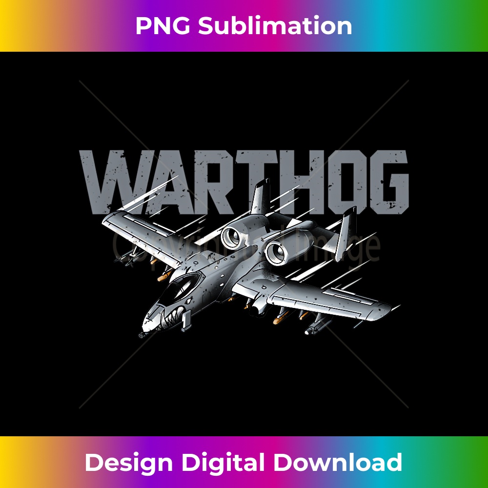 Military Airplane - A-10 Warthog Aircraft - Edgy Sublimation | Inspire ...