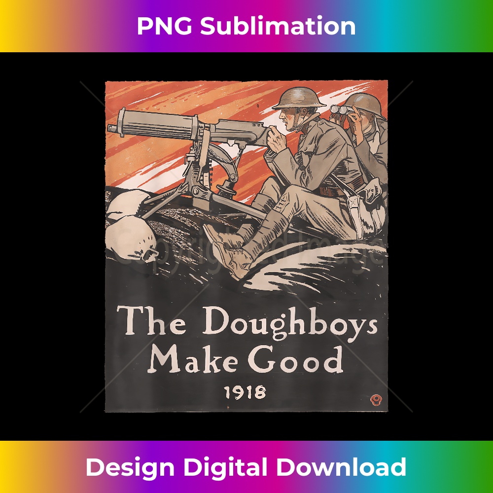 Vintage US Propaganda Poster USA Army World War Doughboys 1 - Inspire ...