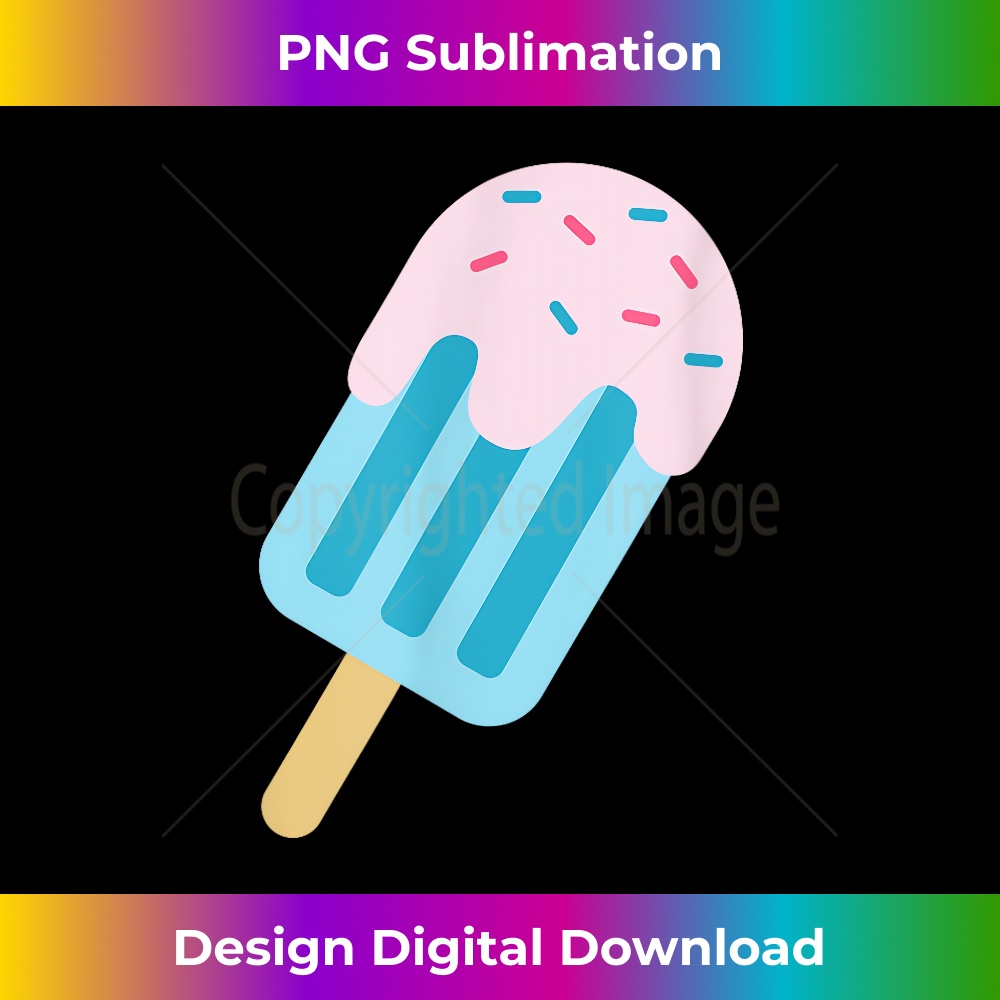 Pink and blue with sprinkles popsicle - Artisanal Sublimatio | Inspire ...