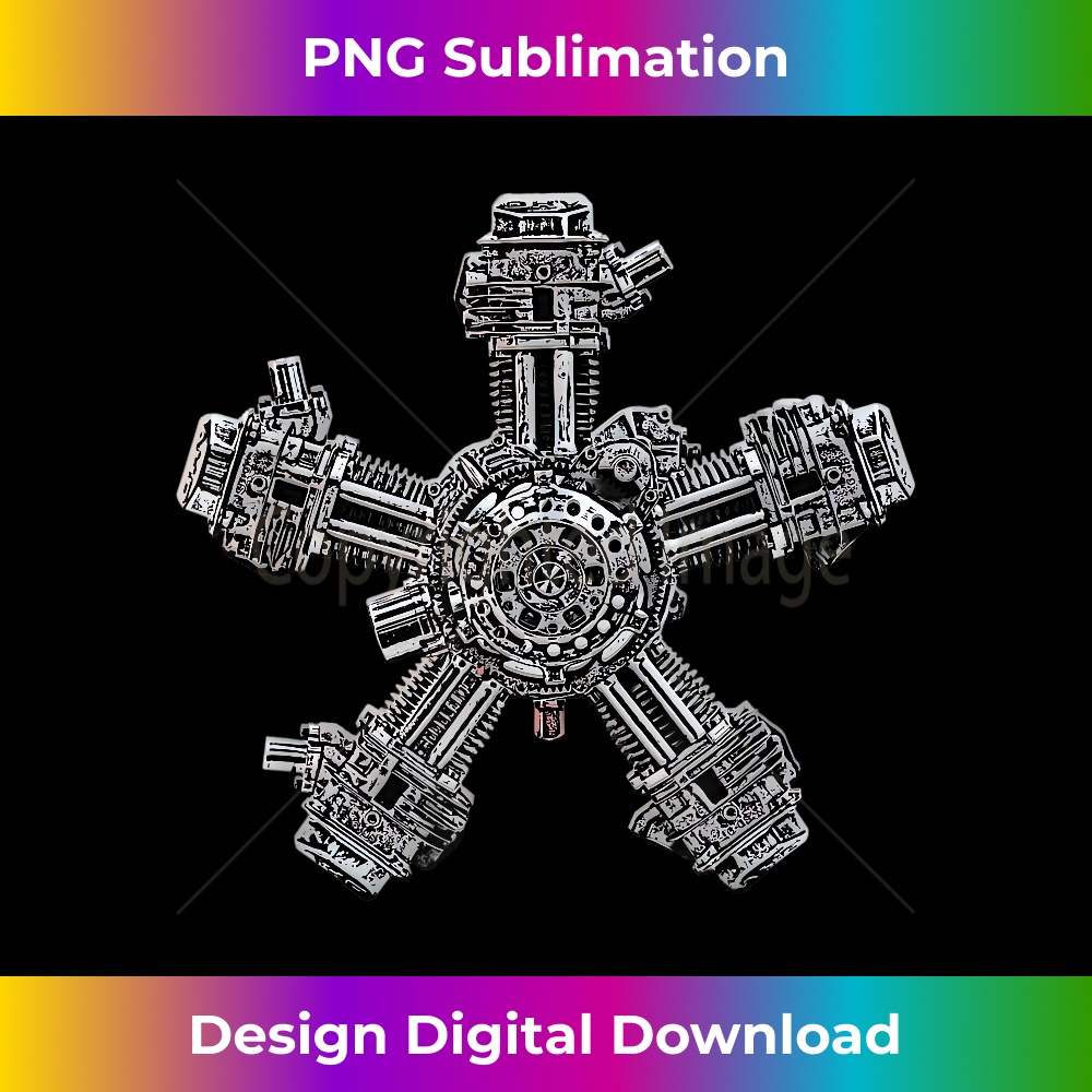 Mens Radial Aircraft Air Plane Engine Graphic - Deluxe PNG S - Inspire ...