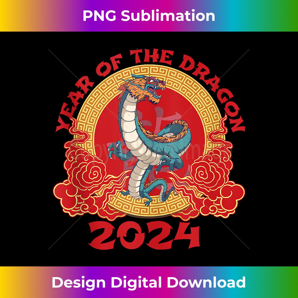 Chinese New Year 2024 Year Of The Dragon 2024 Tank Top - Bes | Inspire ...