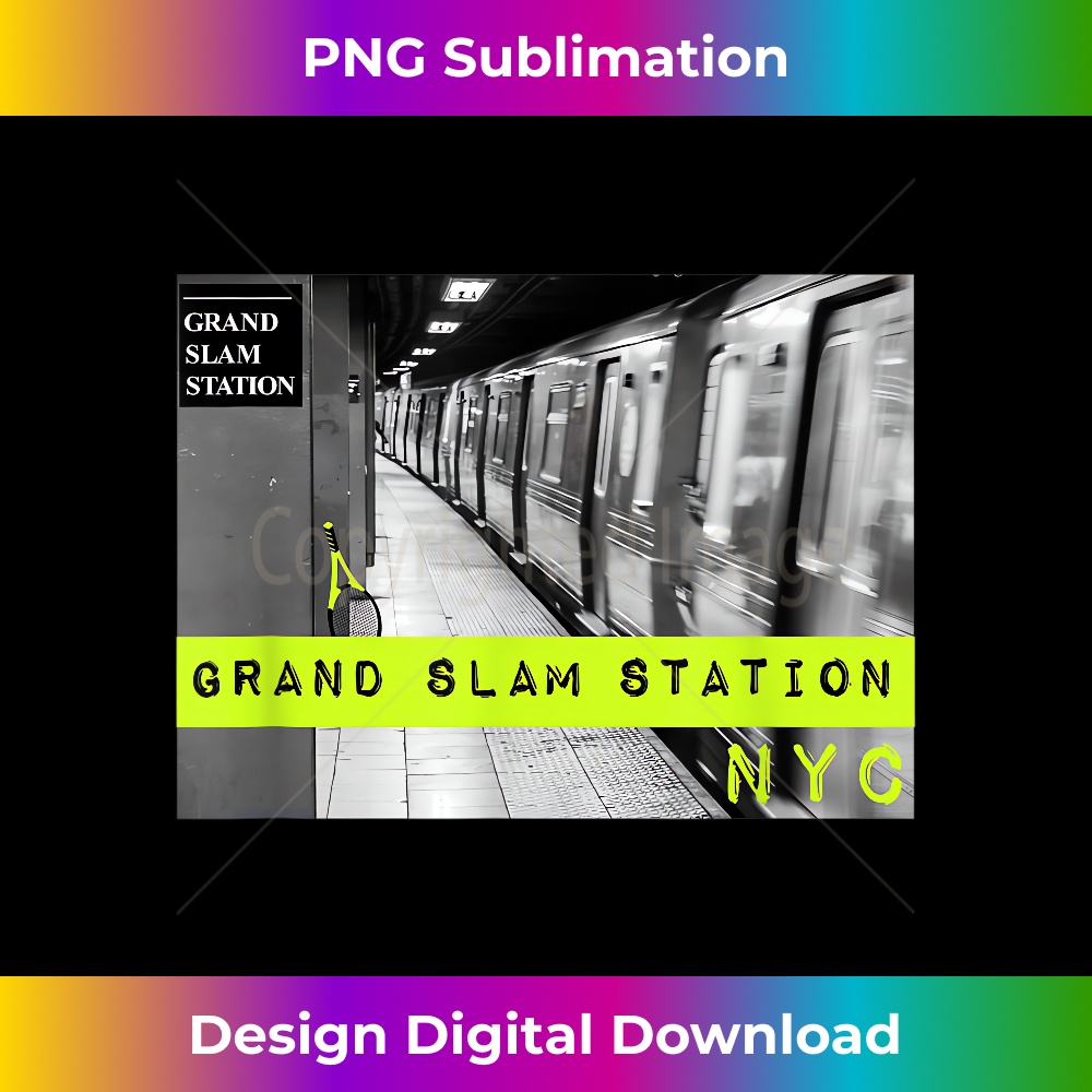 Grand Slam Station NYC Underground Tennis - Edgy Sublimatio - Inspire ...