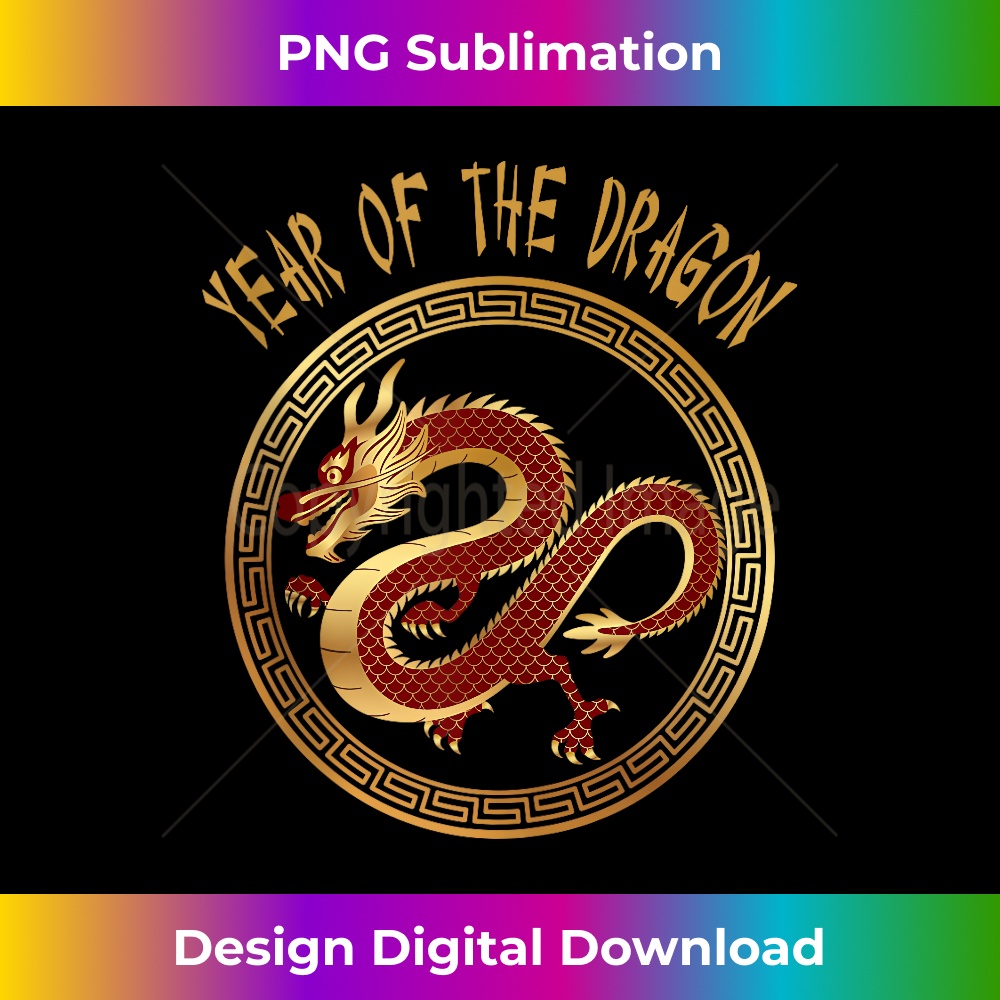Chinese Lunar New Year 2024 Year of the Dragon zodiac sign T - Inspire ...