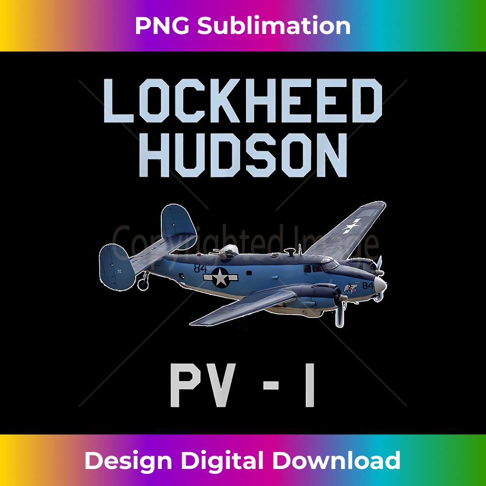 Lockheed Hudson PV-1 Ventura WWII Airplane - Deluxe PNG Subl - Inspire ...