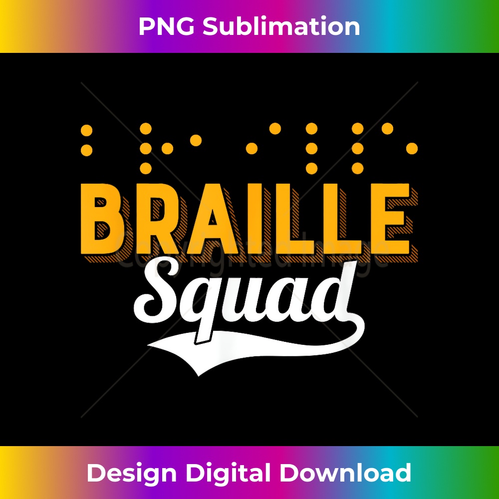 Braille Squad Blindness Impaired Braille Dots - Edgy Sublima | Inspire ...