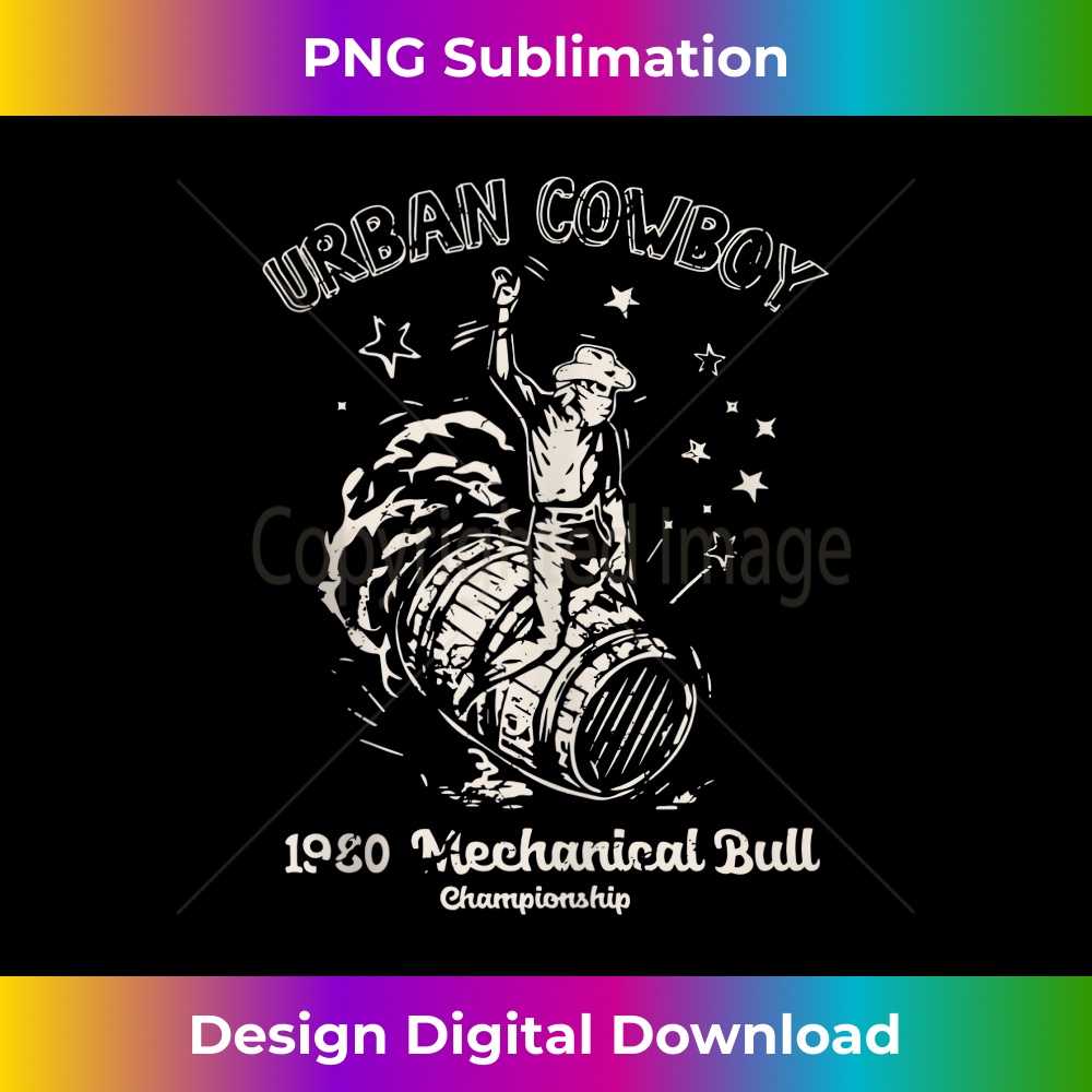 Urban Cowboy 1980's Mechanical Bull Tank Top 1 - Bohemian Su | Inspire ...