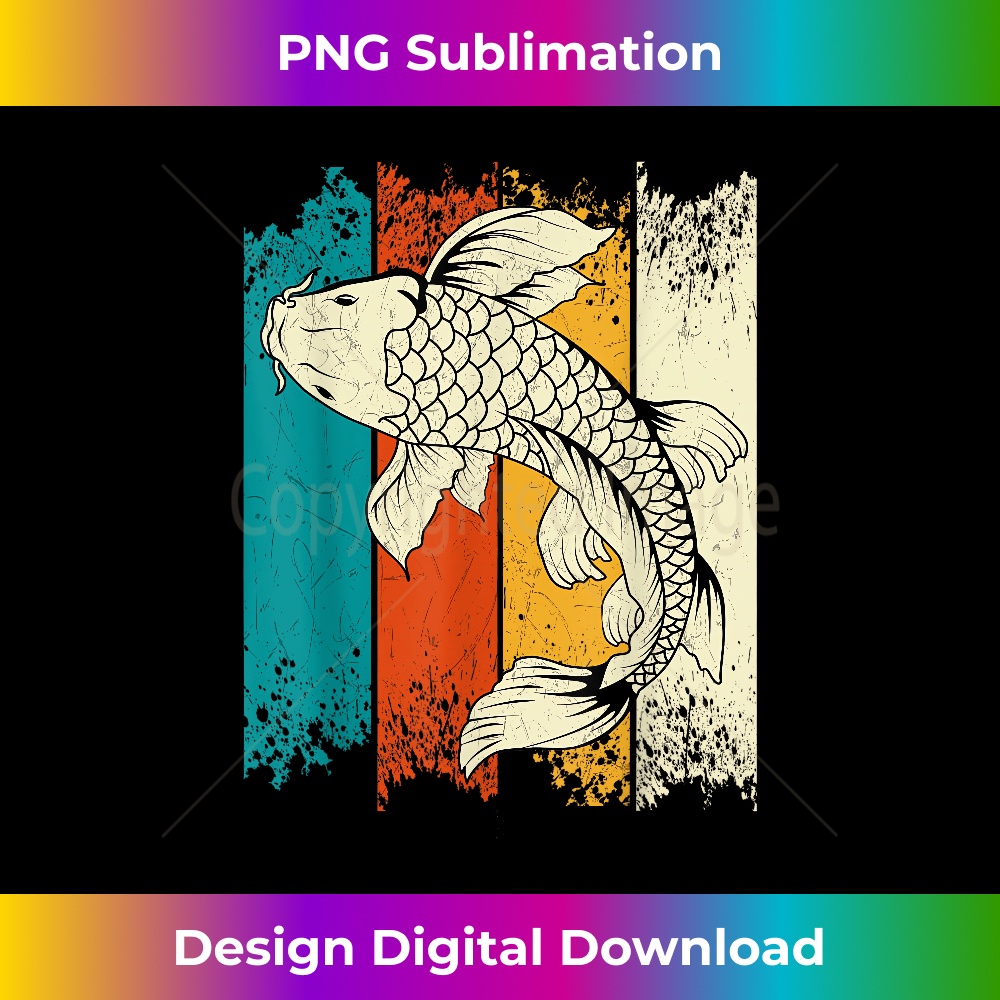 Koi Carp Vintage Koi Fish - Chic Sublimation Digital Downloa - Inspire ...