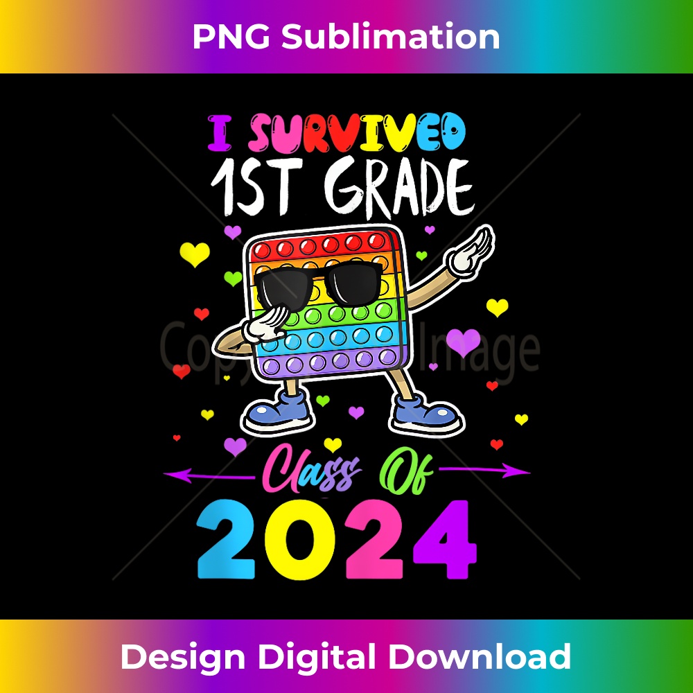 I Survived 1st Grade Class Of 2024 Student Graduation 2024 T | Inspire ...