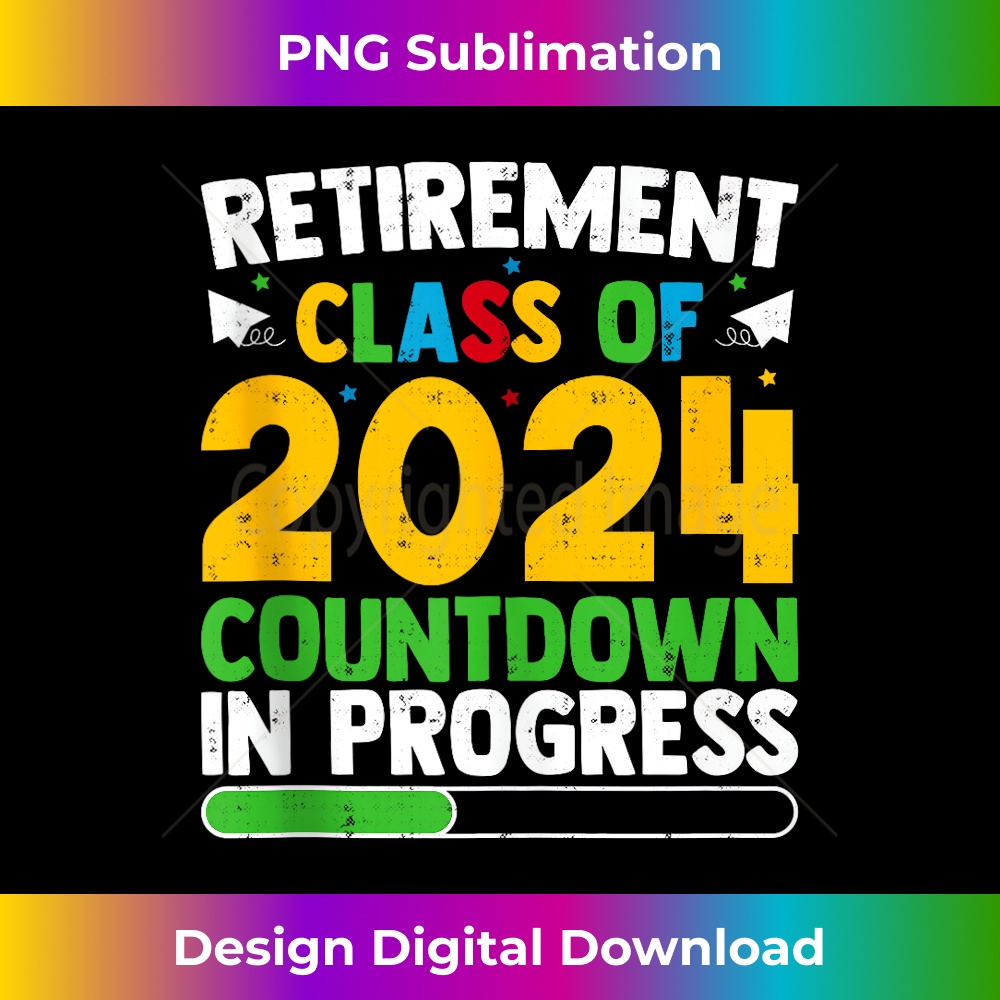 Retirement Class Of 2024 Countdown In Progress Teacher Funny - Inspire ...