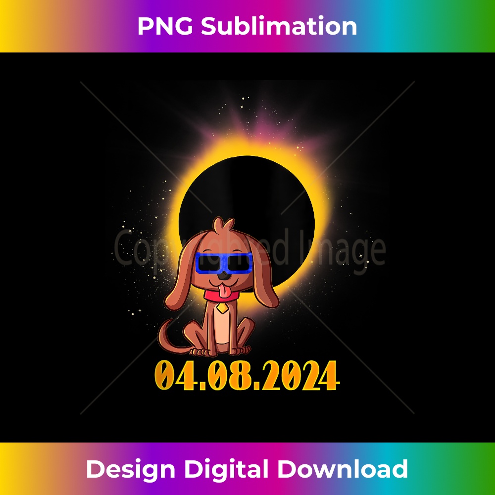 Solar Eclipse 2024 Dog Wearing Solar Eclipse Glasses Tank To | Inspire ...