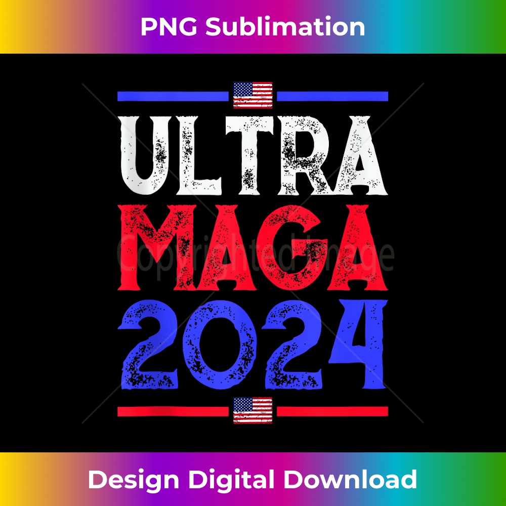 Ultra MAGA Trump 2024 Keep America Great Red White Blue Tank | Inspire ...