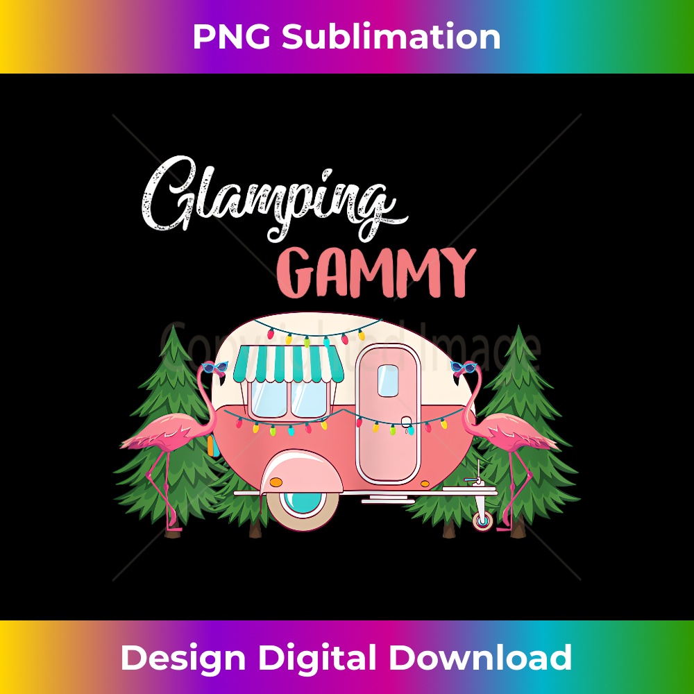 Happy Glamping Gammy Costume Camping RV Flamingos Camper - S | Inspire ...