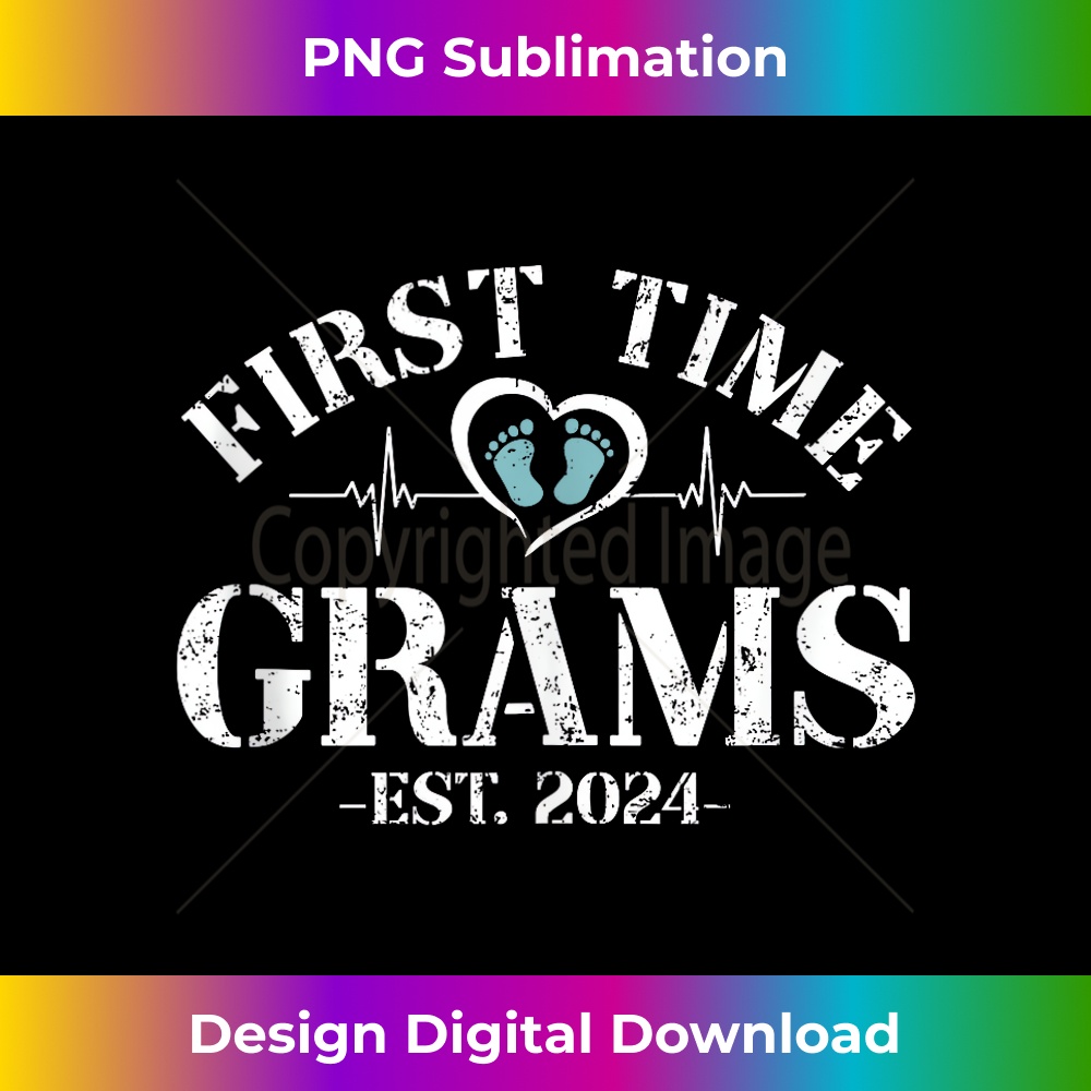 First Time Grams est. 2024 Promoted To New Grandpa est 2024 - Inspire ...