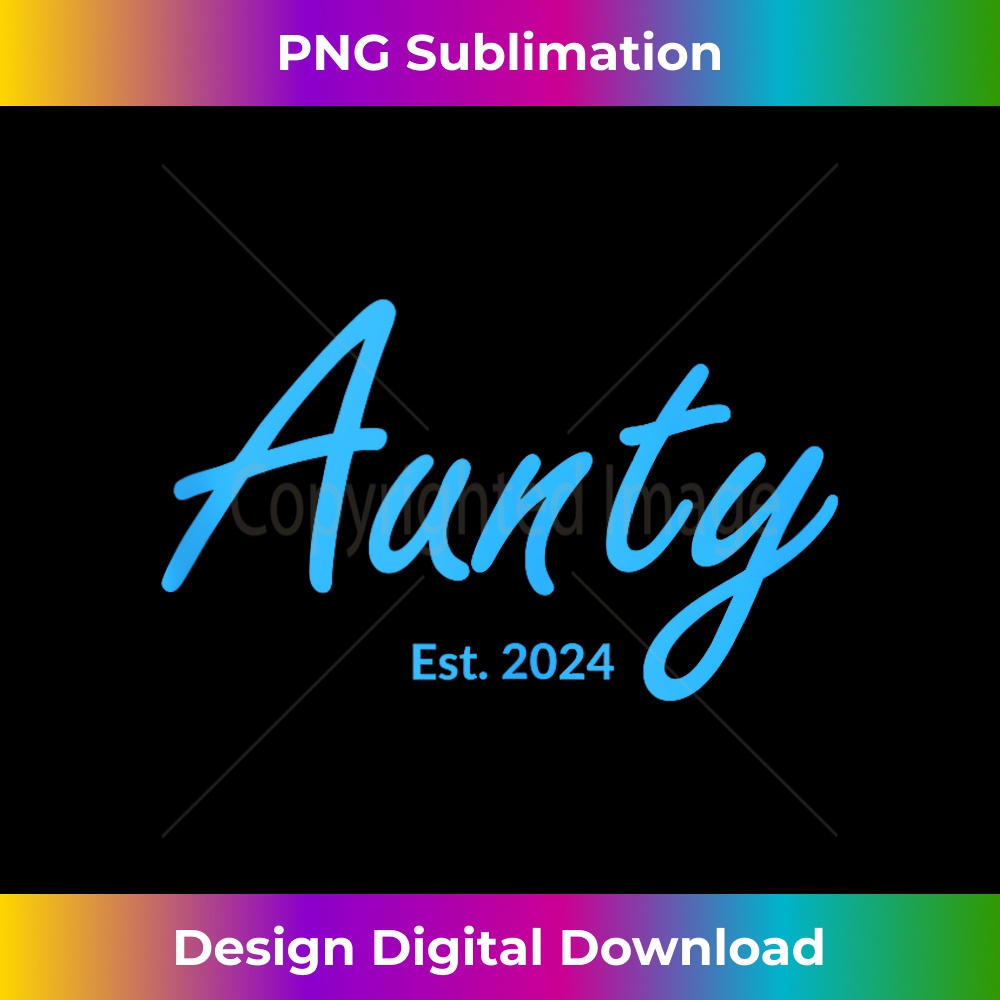 New Aunty of a baby boy established 2024 Tank Top - Minimali - Inspire ...