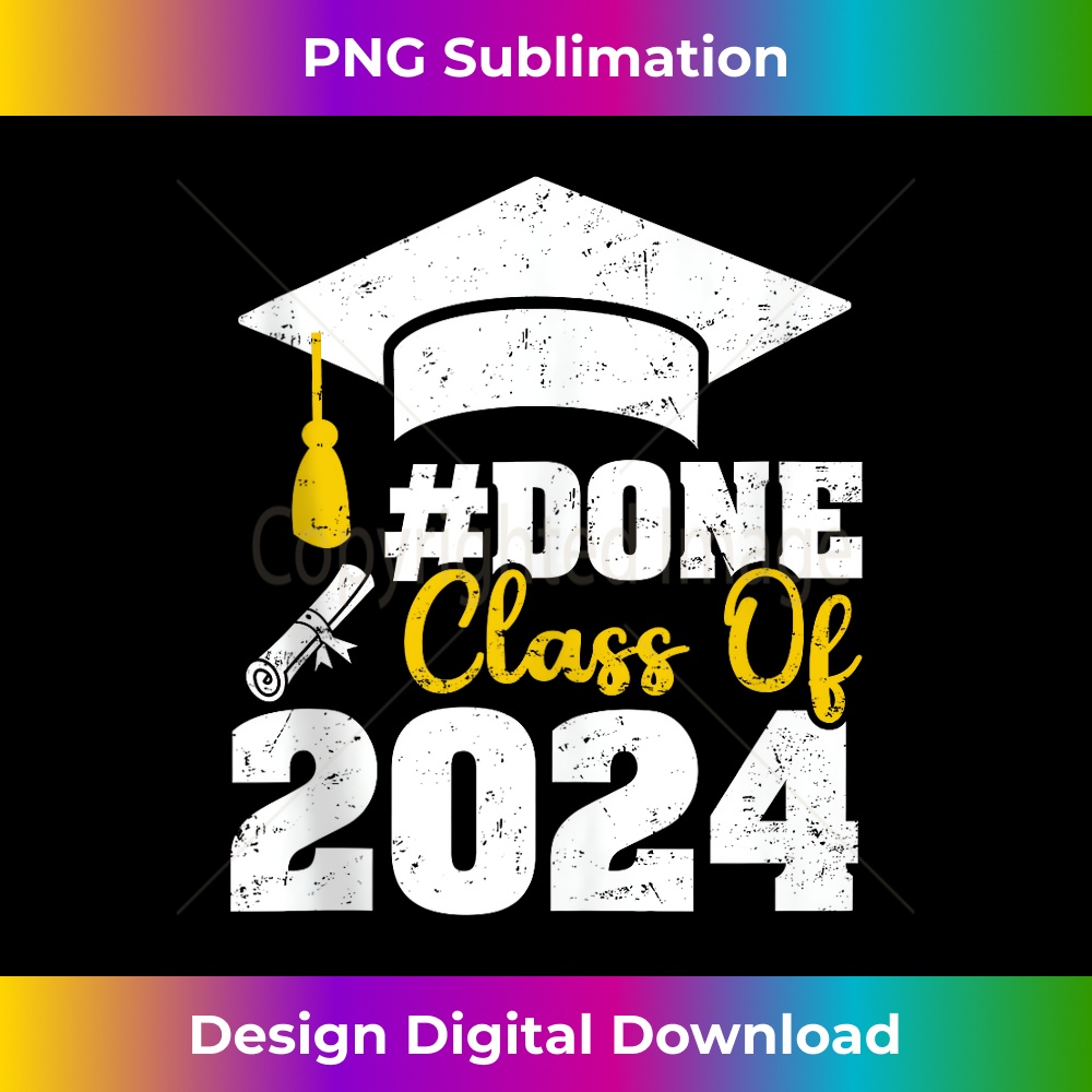 #DONE Class of 2024 Graduation for Her Him Grad Seniors 2024 | Inspire ...