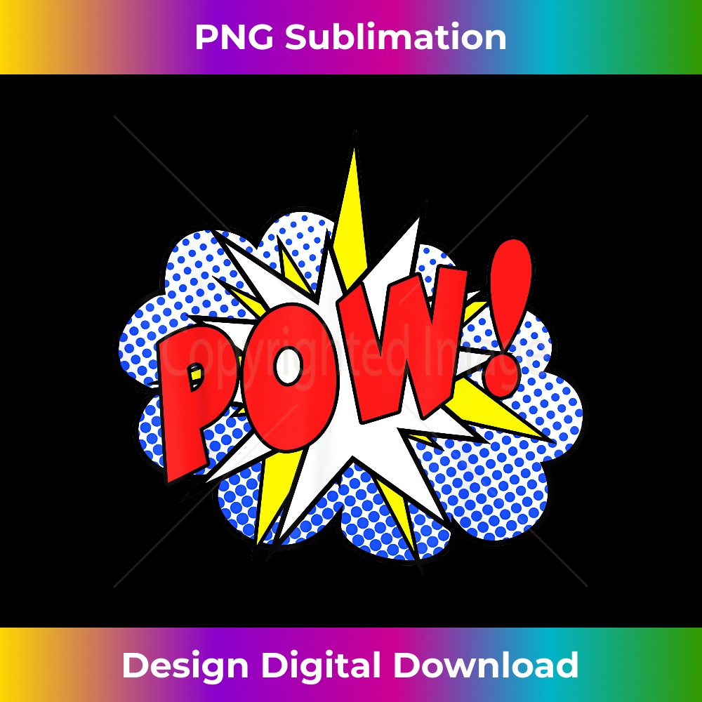 POW! Superhero Comic Book Bubble - Deluxe PNG Sublimation Do | Inspire ...