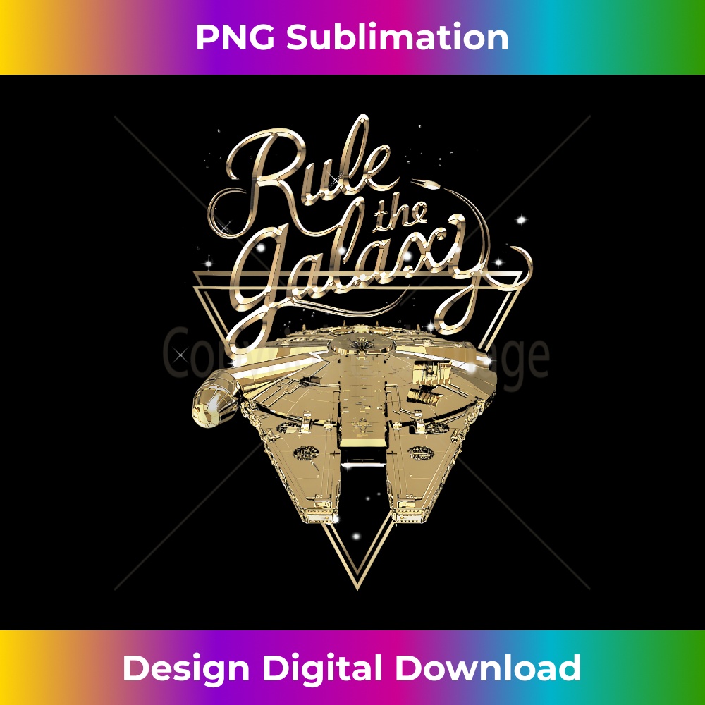 Star Wars Last Jedi Gold Bling Falcon Tank Top 1 - Edgy Subl | Inspire ...