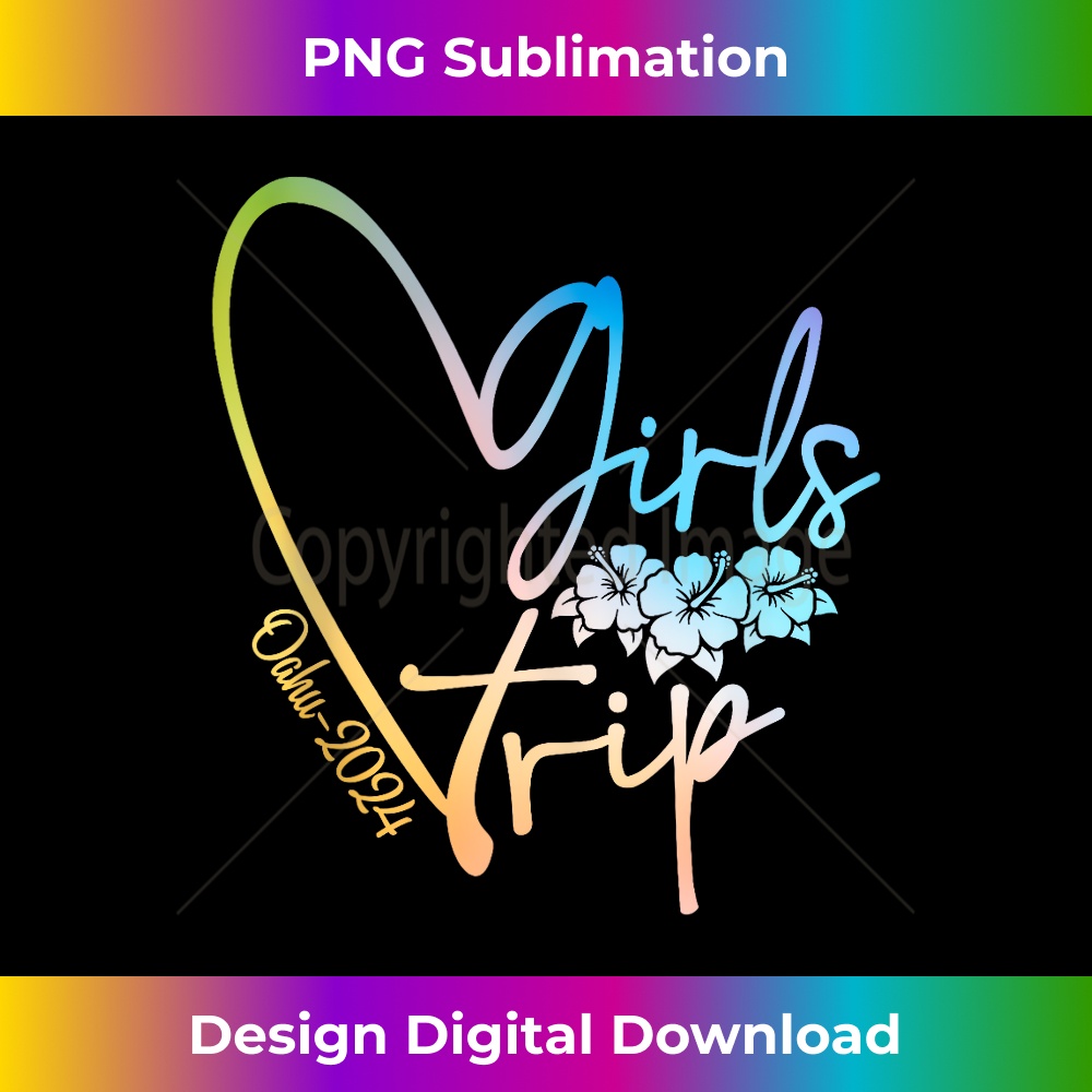 Girls Weekend 2024 Oahu Hawaii Vacation Girls Trip 2024 Tank - Inspire ...
