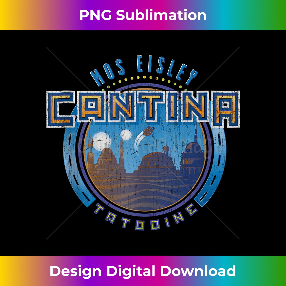 Star Wars Mos Eisley Cantina Tatooine Logo Tank Top 1 - Edgy | Inspire ...