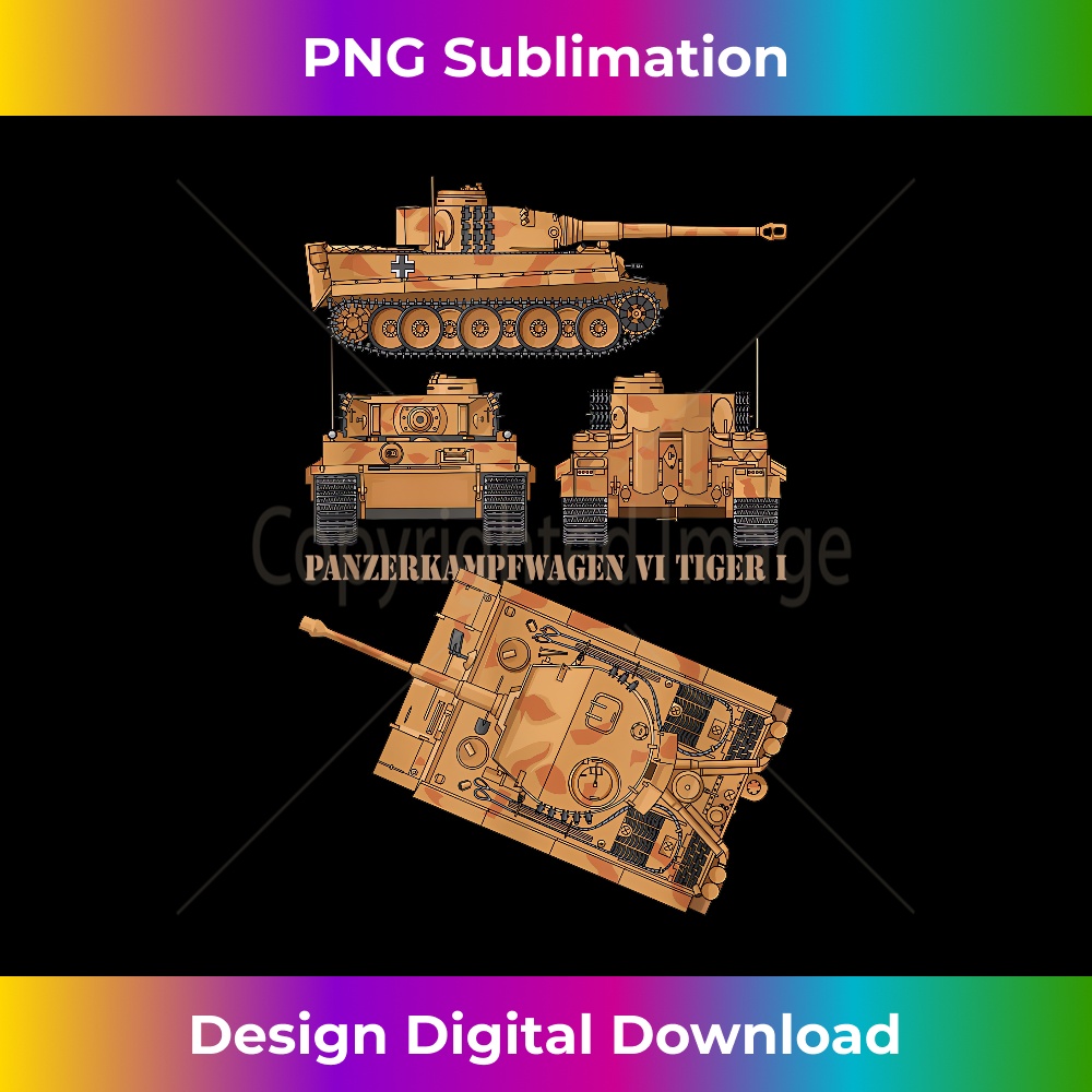 Panzer VI Tiger I WW2 German Military Tanks Diagrams - Bespo | Inspire ...
