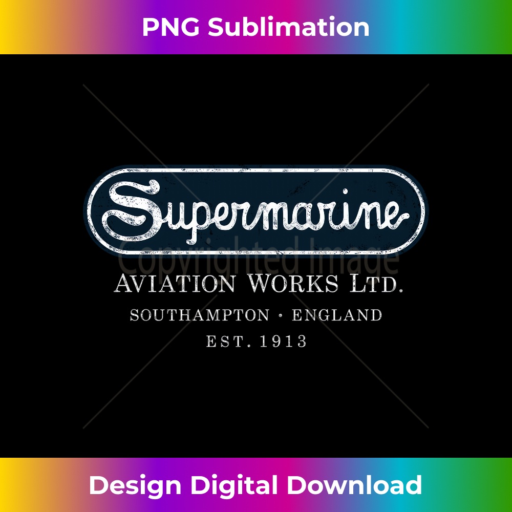 Supermarine Aviation Logo Vintage Spitfire Fighter Plane Lo | Inspire ...
