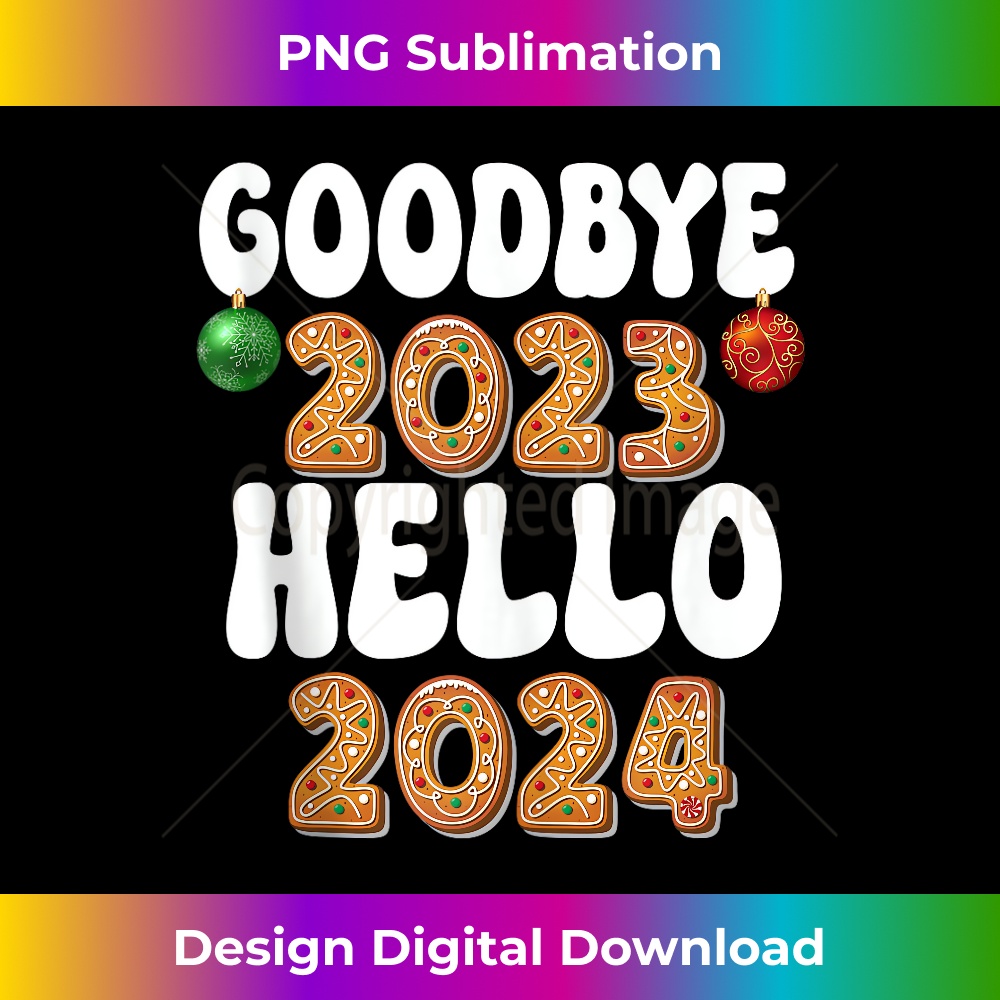 Goodbye 2023 Hello 2024 Happy New Year's Eve Christmas Xmas | Inspire ...
