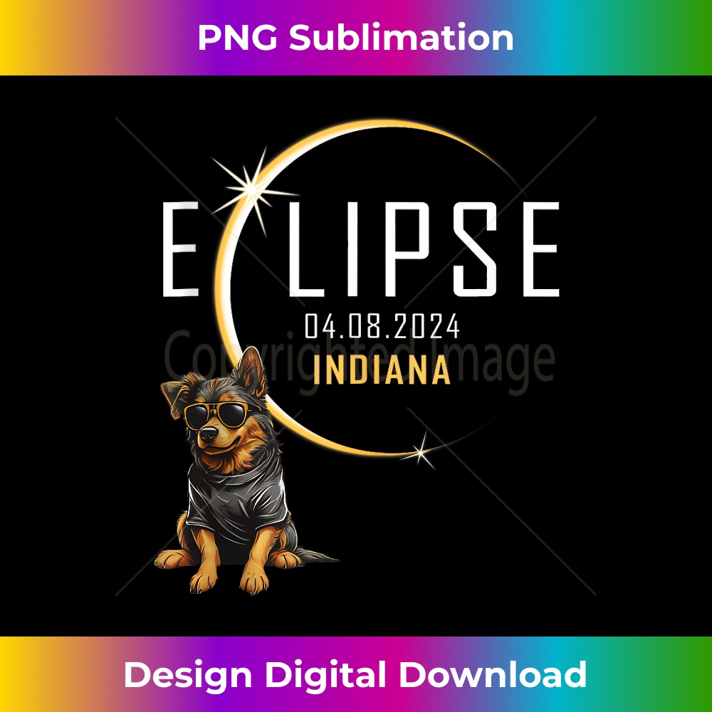 INDIANA Total Solar Eclipse 2024 Funny Dog Glasses Totality | Inspire ...