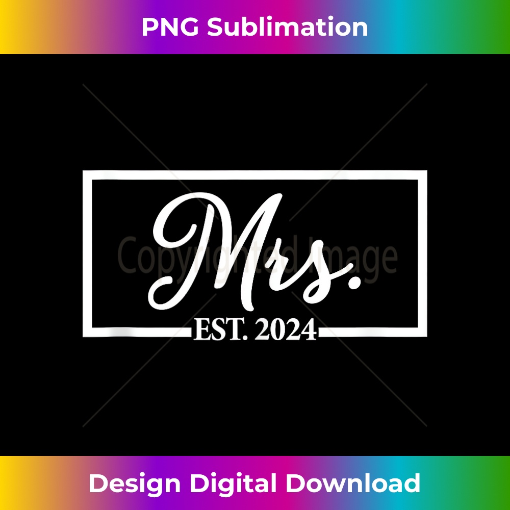 Mrs. Est. 2024, Married Couple Wife Husband Wedding Mr, Mrs - Inspire ...