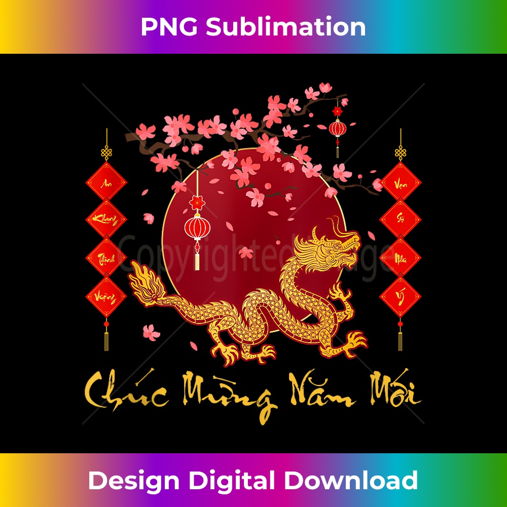 Tet Decorations Vietnamese 2024 Chuc Mung Nam Moi Dragon Tan | Inspire ...
