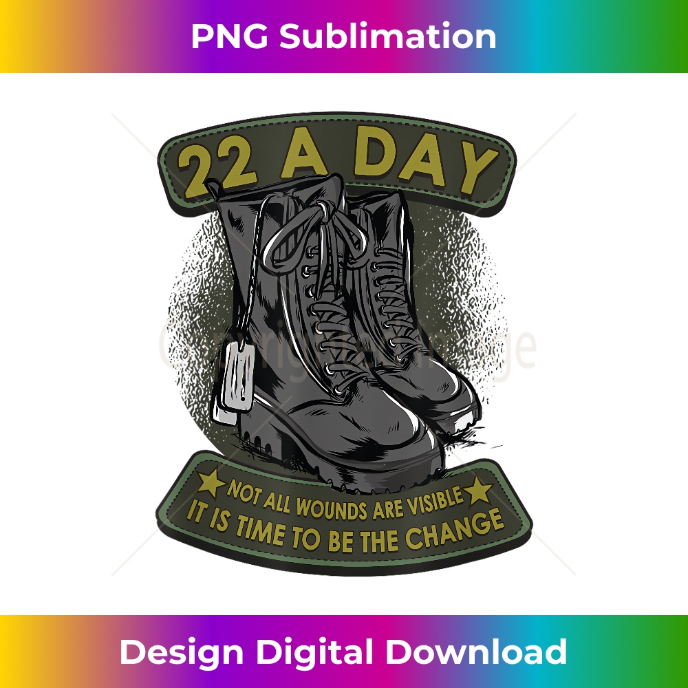 22 a day veteran suicide apparel it's time to be the change | Inspire ...