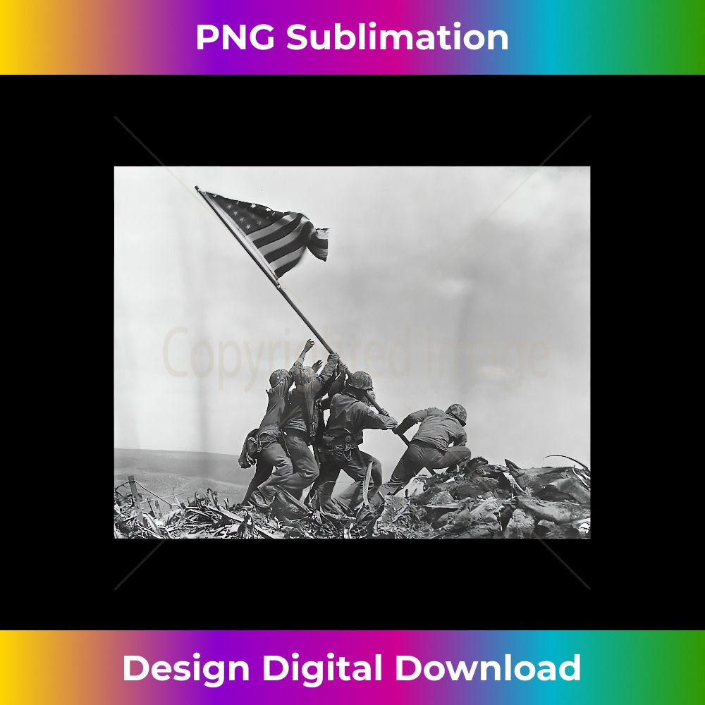 Raising the Flag on Iwo Jima WW2 World War II Patriotic - Lu | Inspire ...