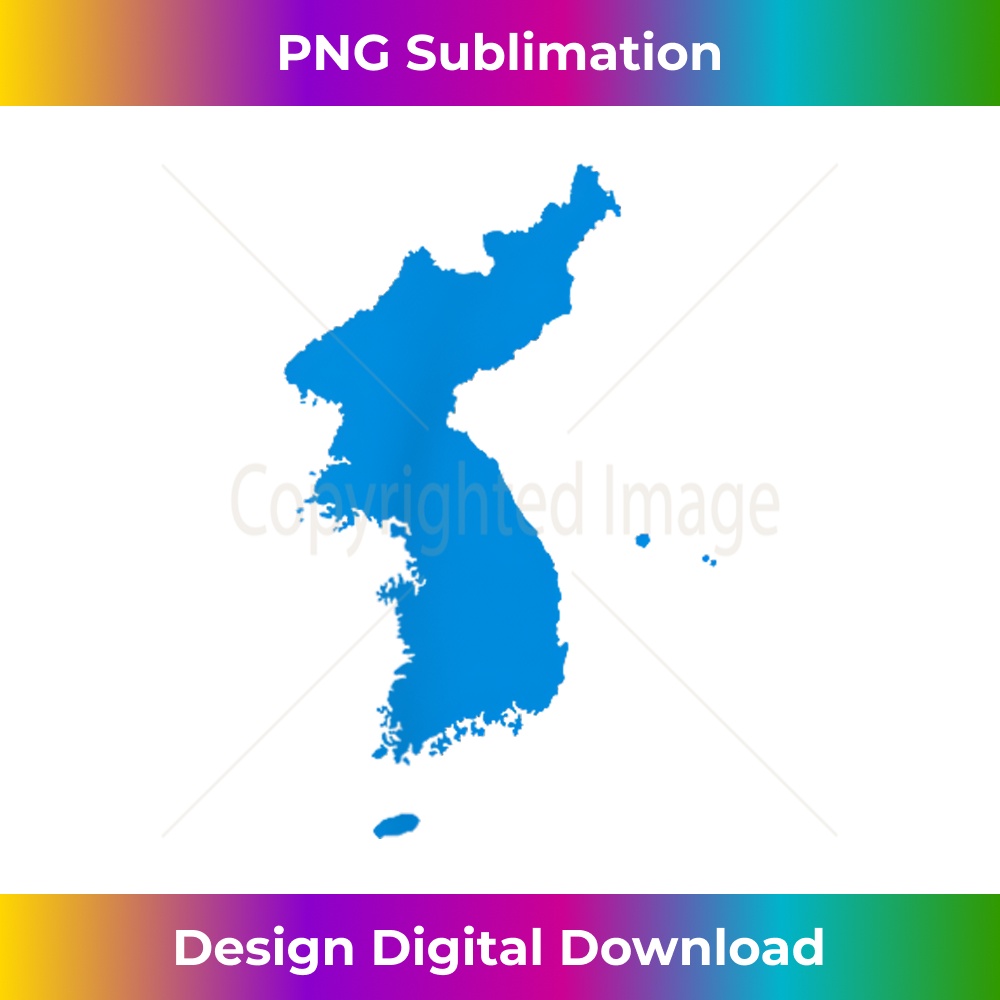 Korean Reunification Peninsula Map - Sophisticated PNG Subli | Inspire ...