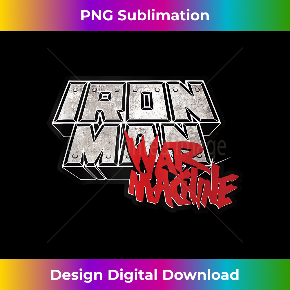 Marvel Iron Man War Machine Steel Logo Tank Top - Bohemian S | Inspire ...
