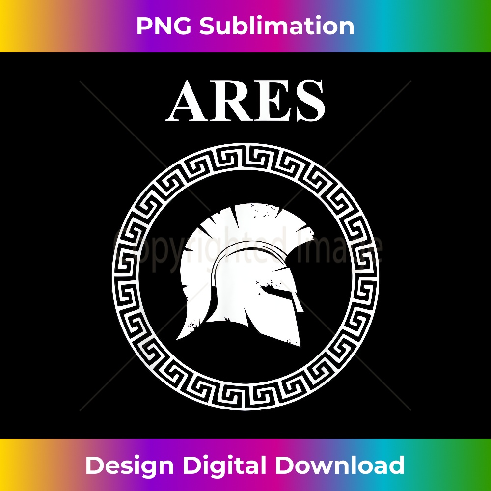Ares Ancient Greek God of War - Minimalist Sublimation Digit | Inspire ...