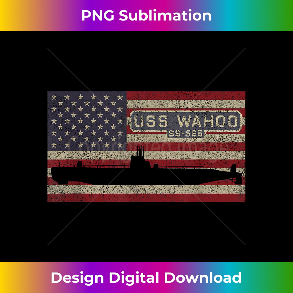 USS Wahoo SS-565 Submarine USA American Flag 1 - Luxe Sublim | Inspire ...