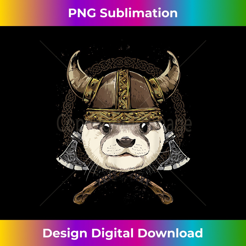 Viking Otter with Viking Helmet Mjolnir Axes 1 - Artisanal S | Inspire ...
