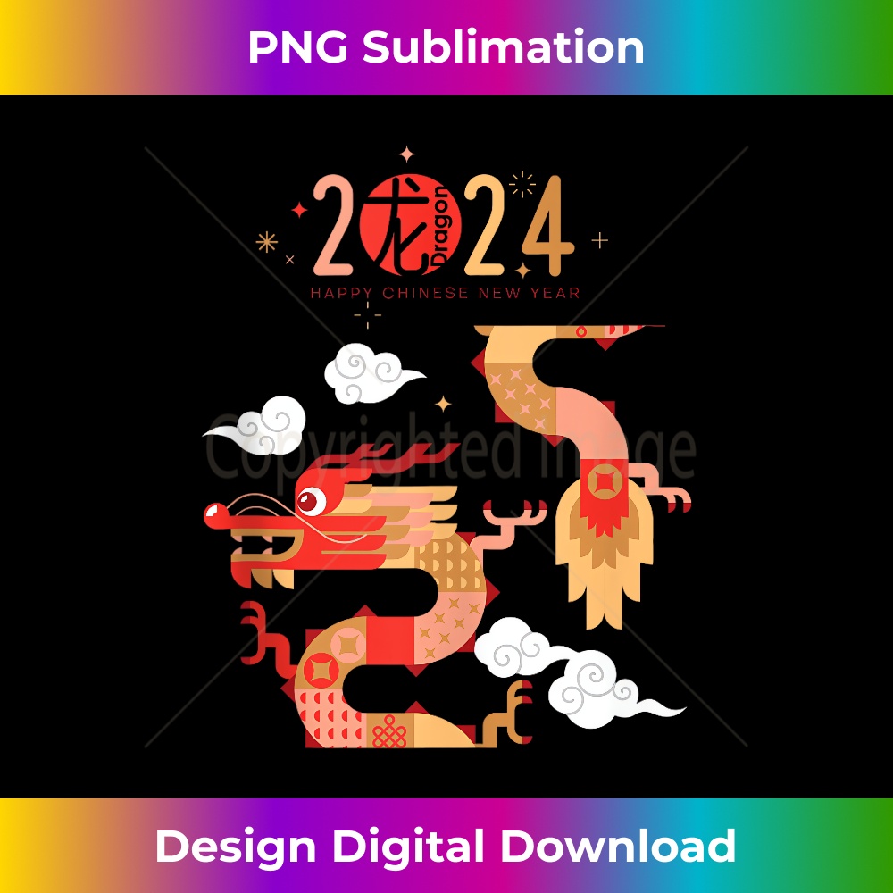 Year Of The Dragon 2024 Chinese Zodiac Lunar New Year Tank T | Inspire ...