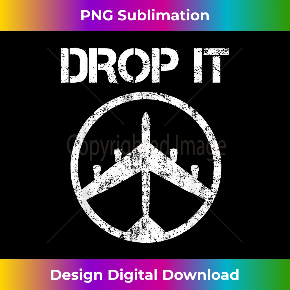 B-52 Bomber Drop It Vietnam War Protest Peace Symbol - Minim | Inspire ...
