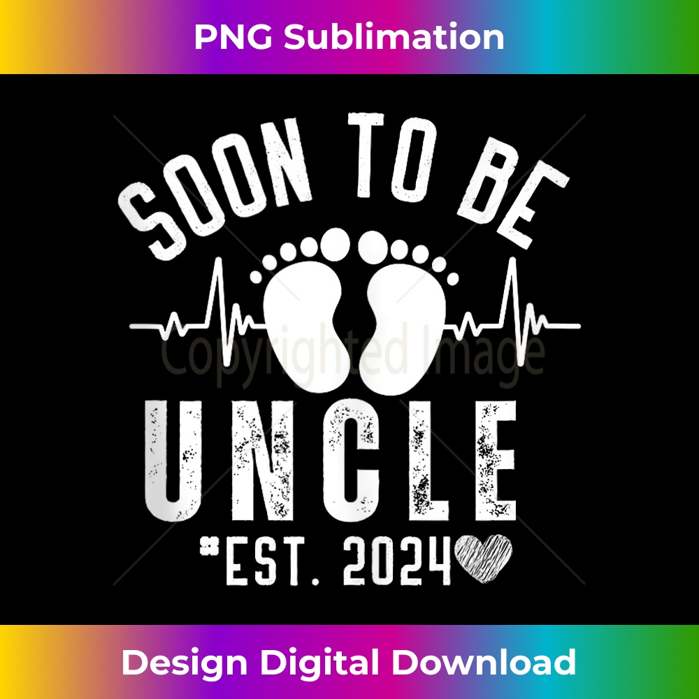 Soon To Be uncle 2024, uncle Est. 2024 Pregnancy 2024 Tank T - Inspire ...