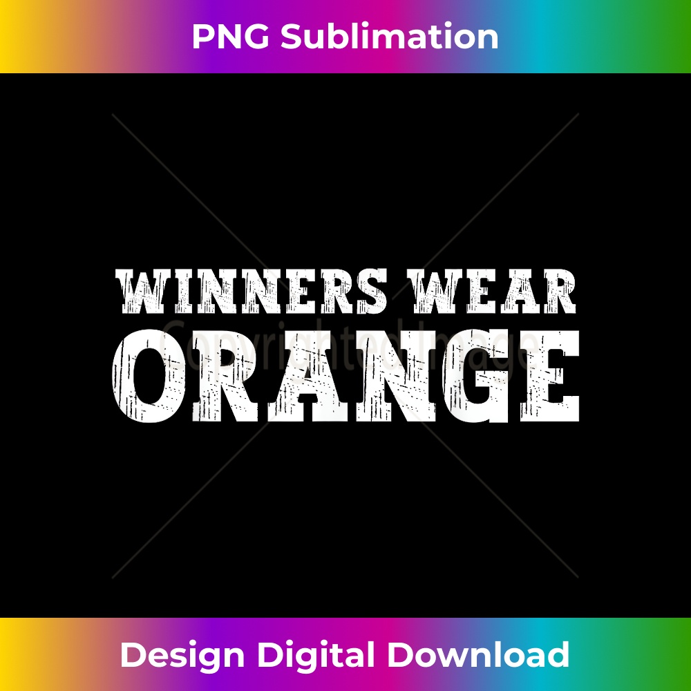 Winners Wear Orange Color War Camp Team Game Competition 1 - - Inspire ...