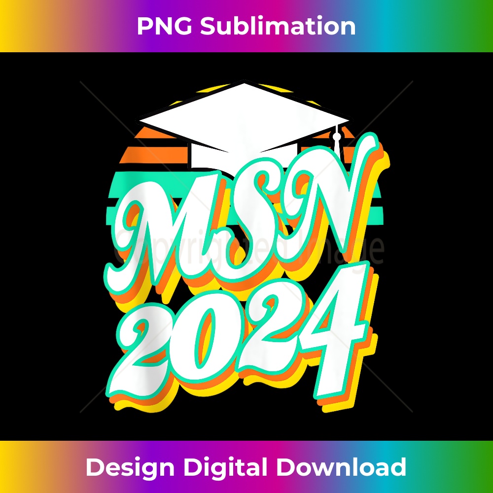 MSN Graduation Nursing School Master Science Nurse 2024 Tank - Inspire ...