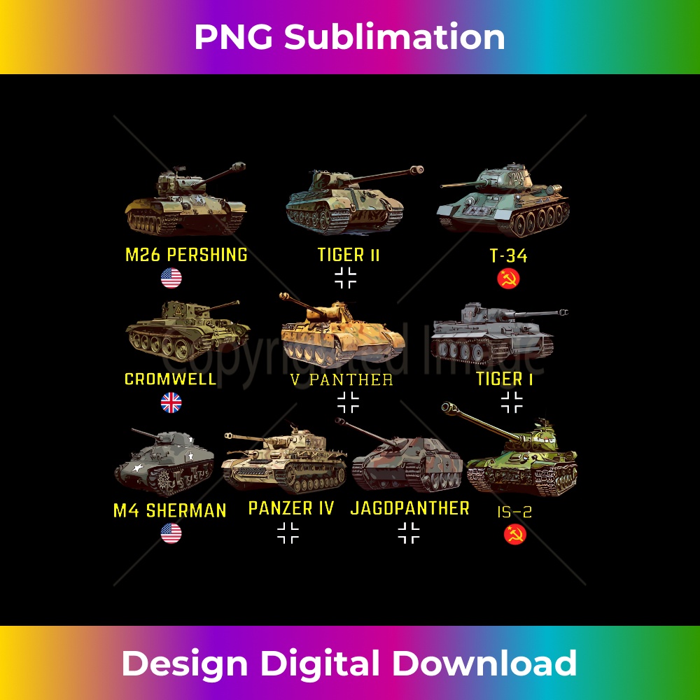 Top Ten Best WW2 Tanks M4 Sherman Panzer IV Tiger II T-34 Lo - Inspire ...