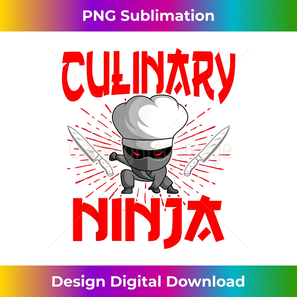 Chef Ninja Cook Kitchen Knife Hat Culinary Sous-Chef Cuisine | Inspire ...