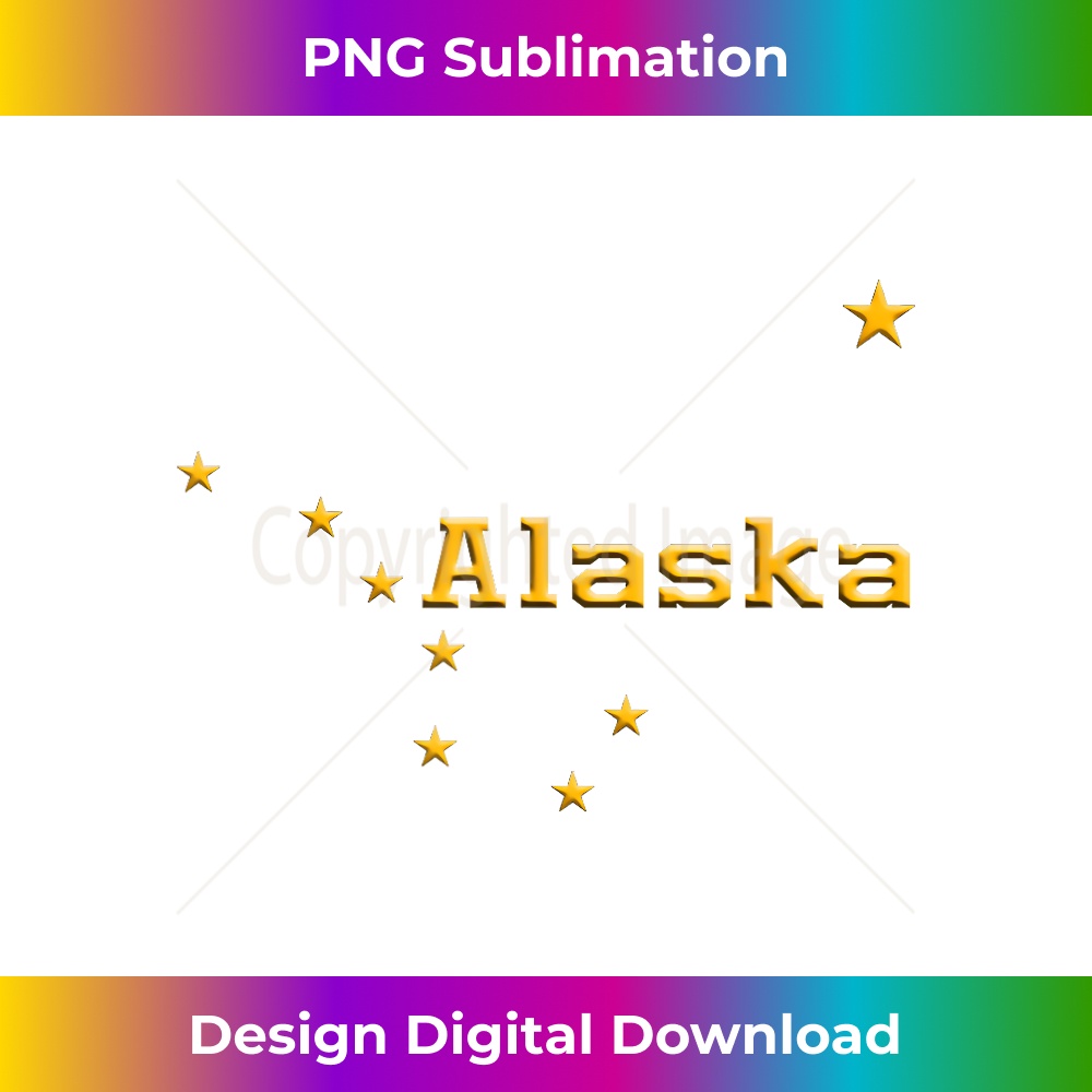 Alaska T- State Flag Astrology Big Dipper Polaris Tee - Bohe | Inspire ...