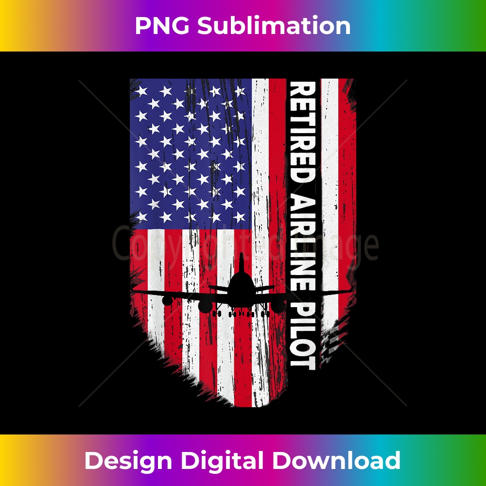 American Retired airline pilot gift for men and women - Cont | Inspire ...