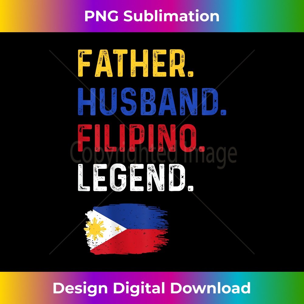 Father Husband Filipino Legend Proud Dad Philippine Flag - D - Inspire ...