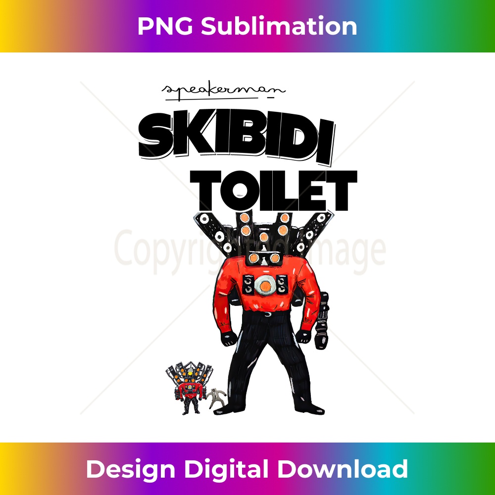 Skibidi Toilet, Speaker man Camera man, TV man Costume Long - Inspire ...
