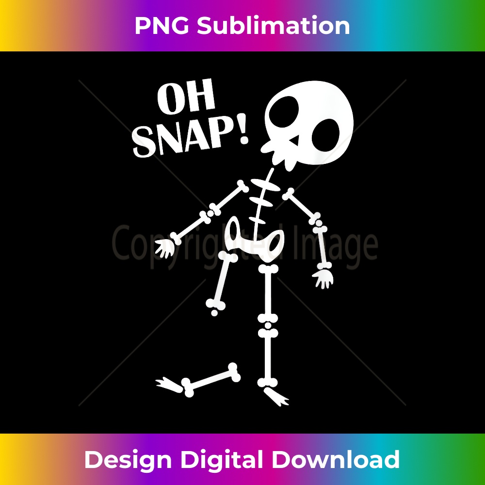 Oh Snap Broken Leg Injury Broken Bones Hospital Skeleton - B | Inspire ...