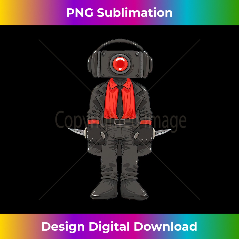 Skibidi Toilet, Speaker man Camera man, TV man Costume Long - Inspire ...
