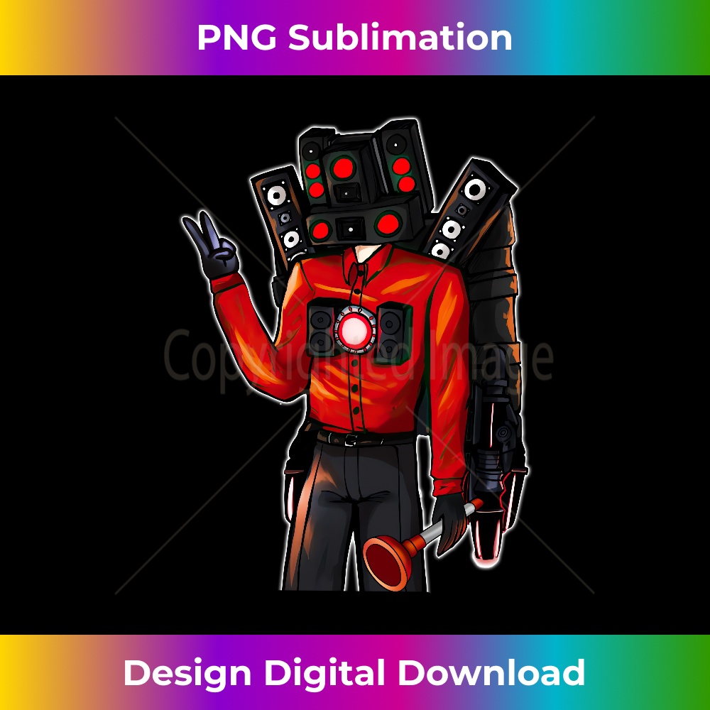 Speakerman, Cameraman, TVman, Skibidi Toilet meme game Long - Inspire ...